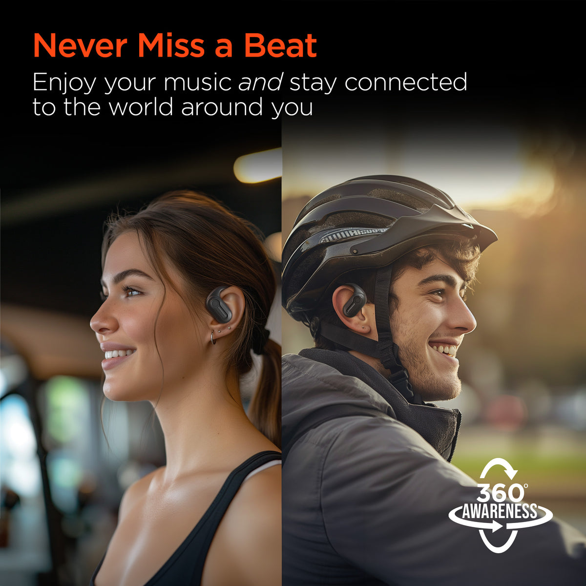 AeroFlex 360 Open-Ear True Wireless Earbuds – Officeworks Global