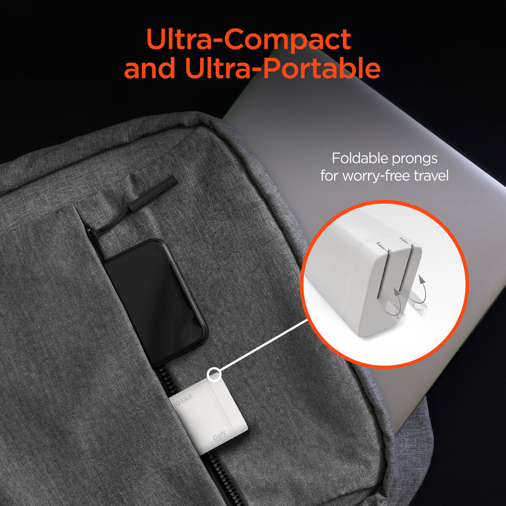 HyperGear Basics | 45W USB-C PD PPS Tri-Port GaN Fast Wall Charger | 3 – Officeworks Global