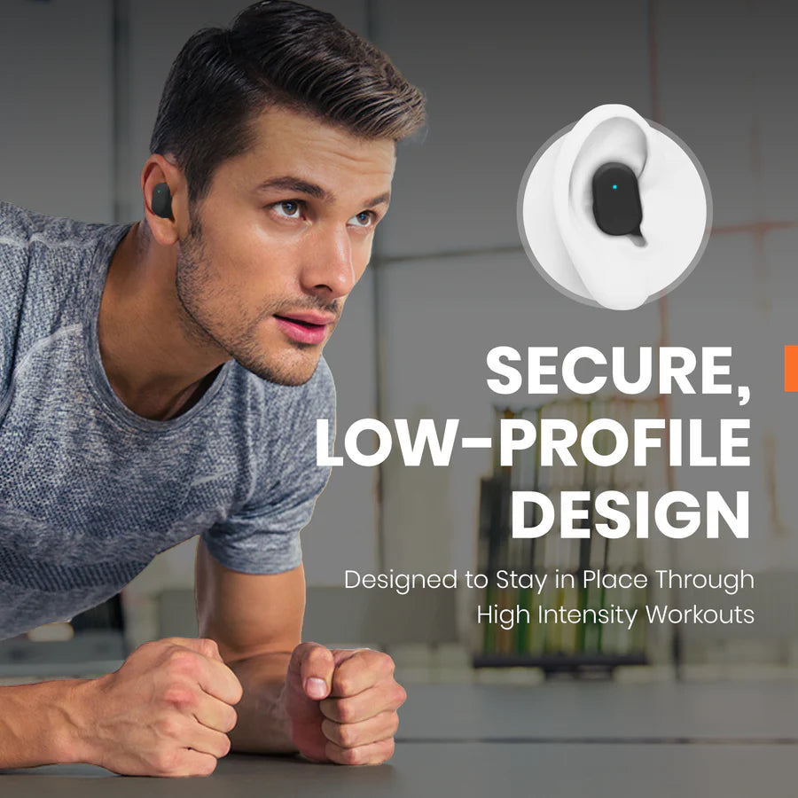 Helix True Wireless High Fidelity Earbuds with Portable Charging Case ...